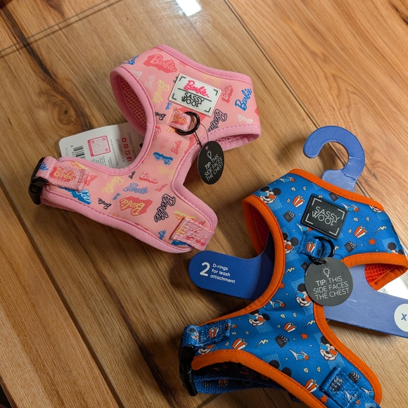 Top Paw | Dog | Nwt Top Paw Pi And Blue Dog Harness Set | Poshmark